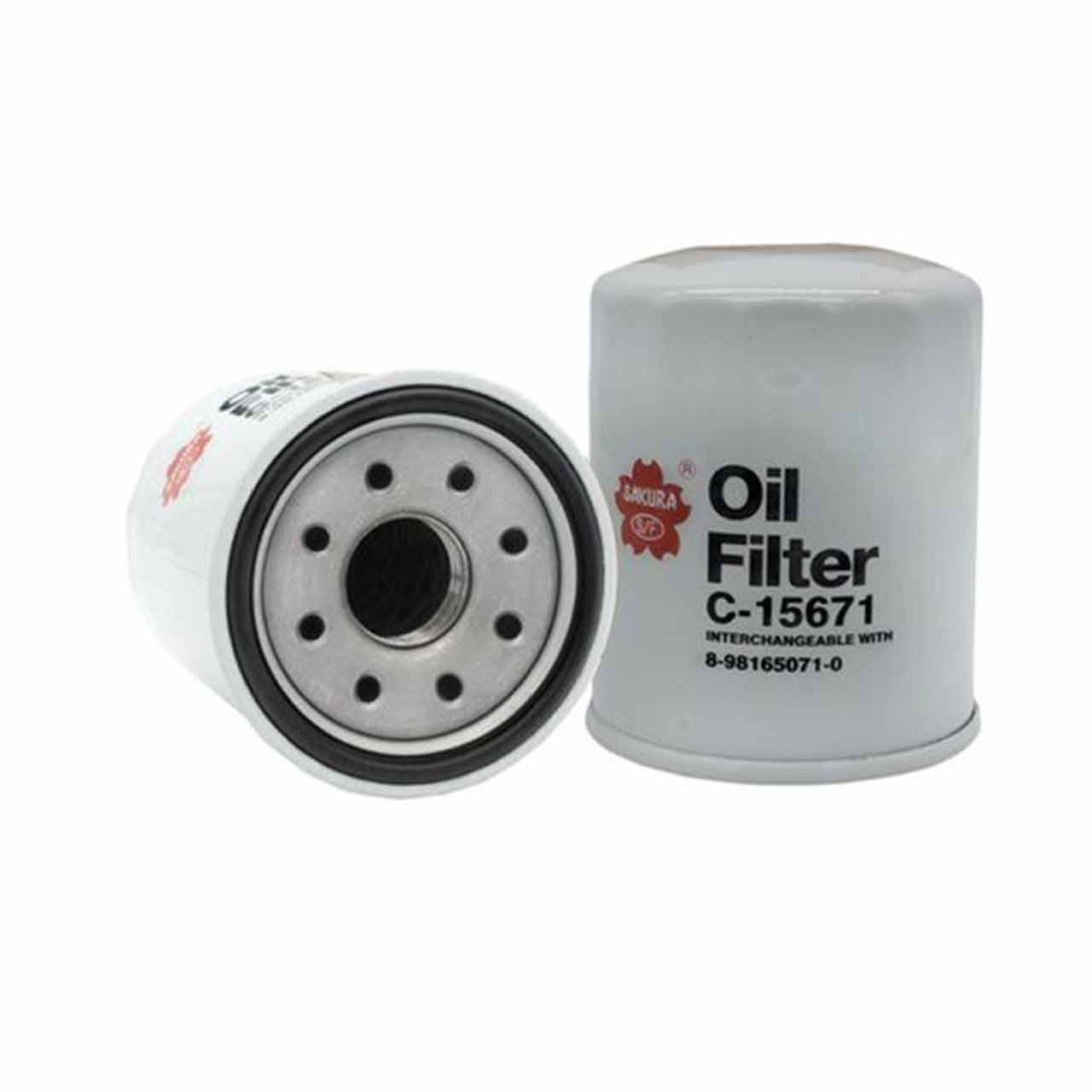 C-15671 Sakura | Oil Filter C-15671 / 8-98165071-0 / Z929 | C15671 ...