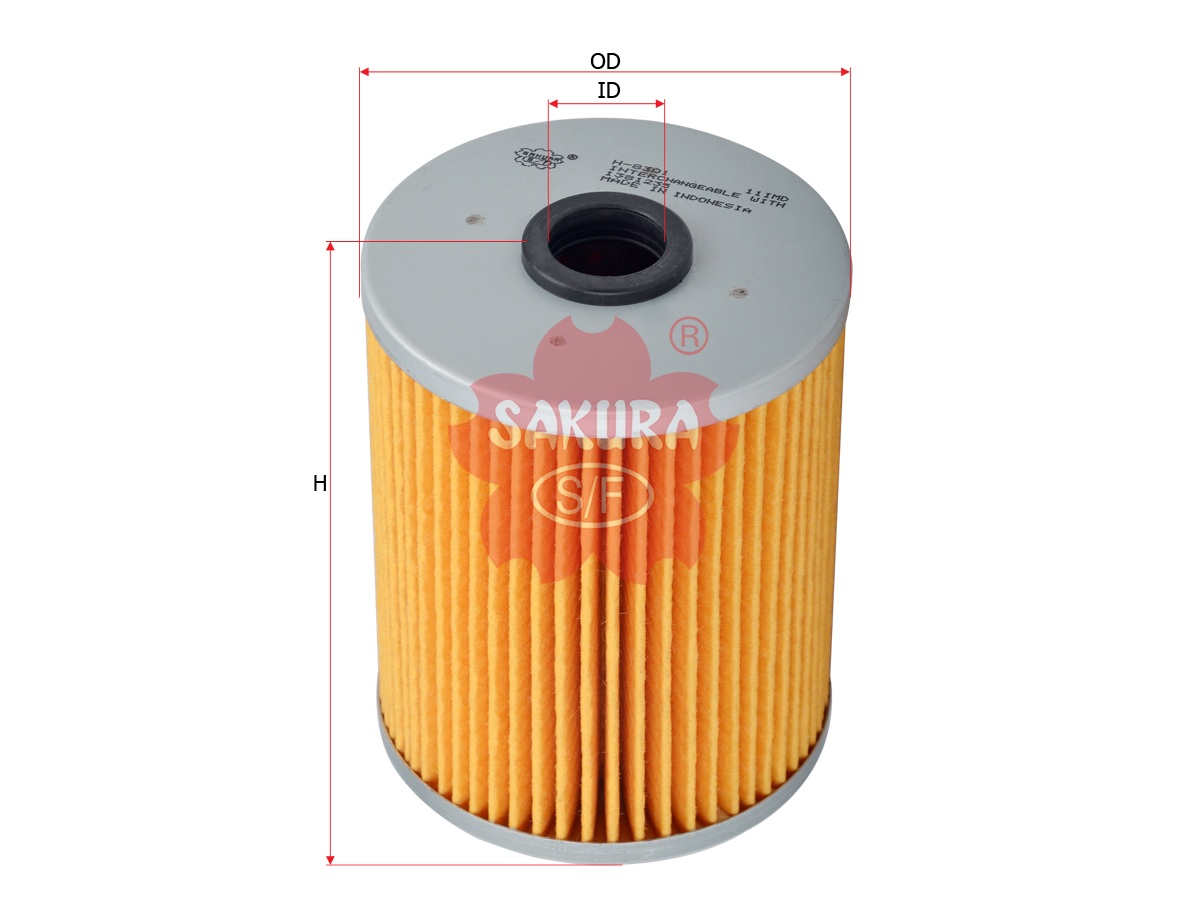 H-8301 Sakura | Hydraulic Oil Filter 1329876 / P550220 | H8301 ...